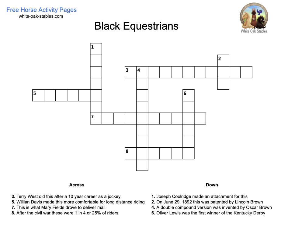 Black Equestrians – White Oak Stables
